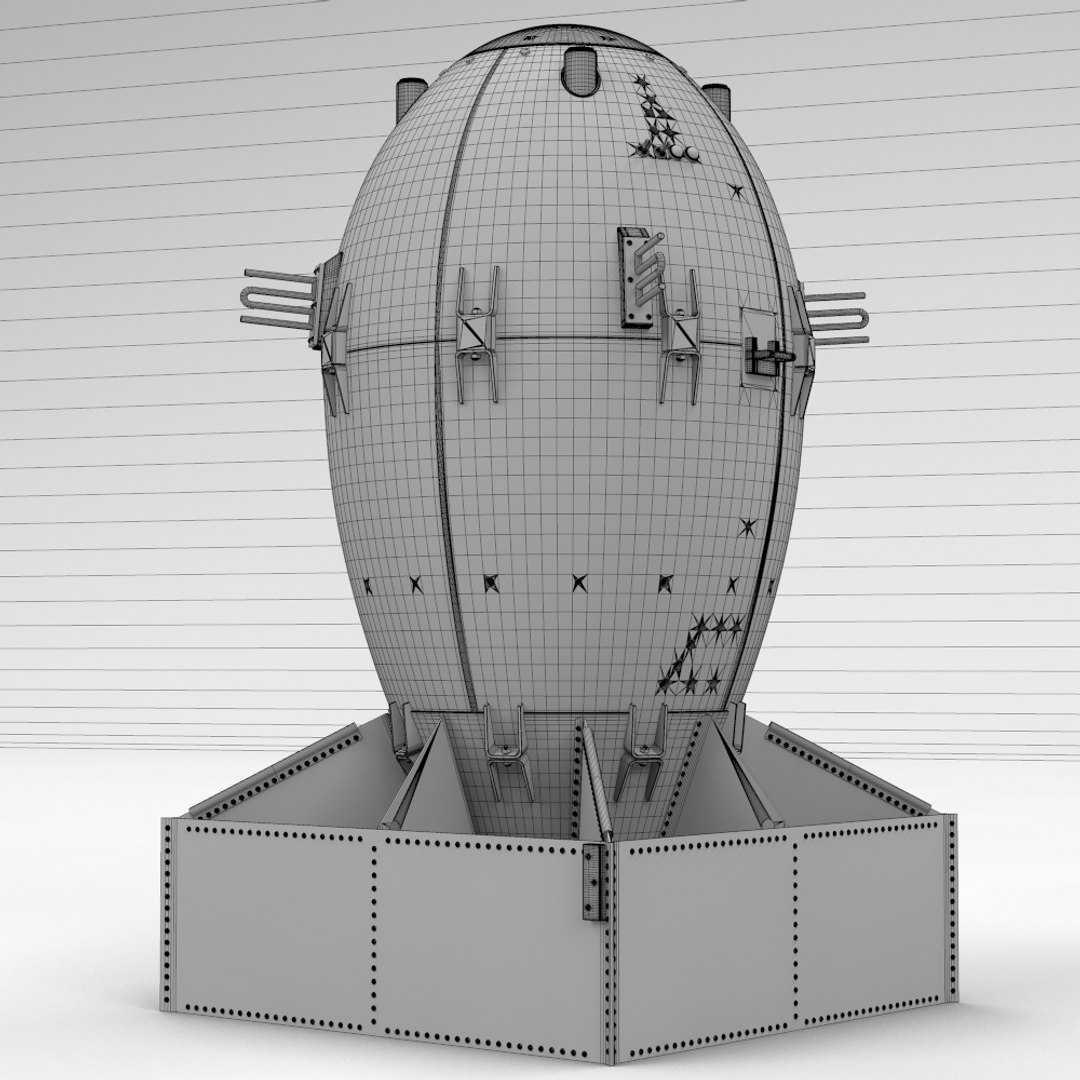 3d World War Nuclear Fat Man