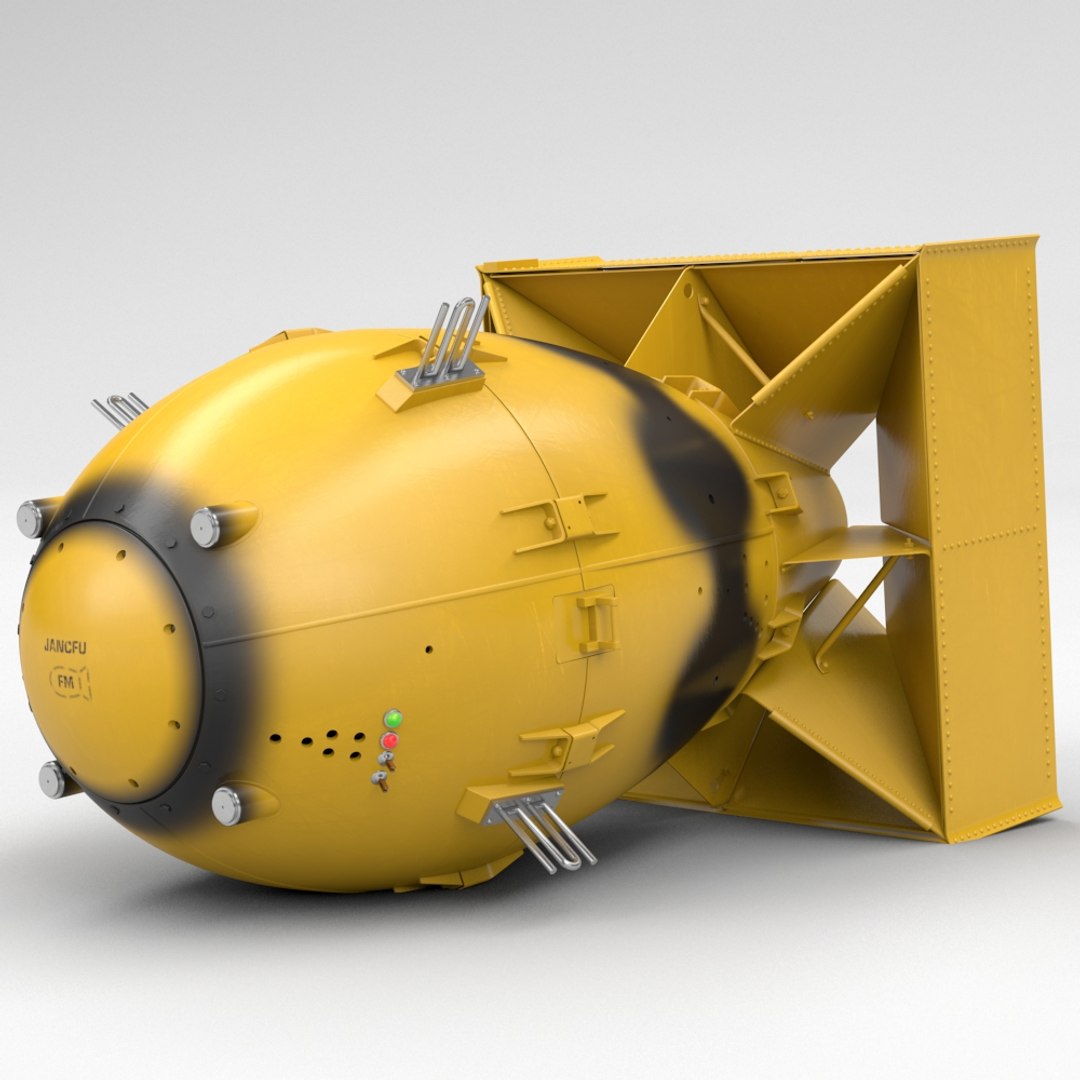 3d World War Nuclear Fat Man