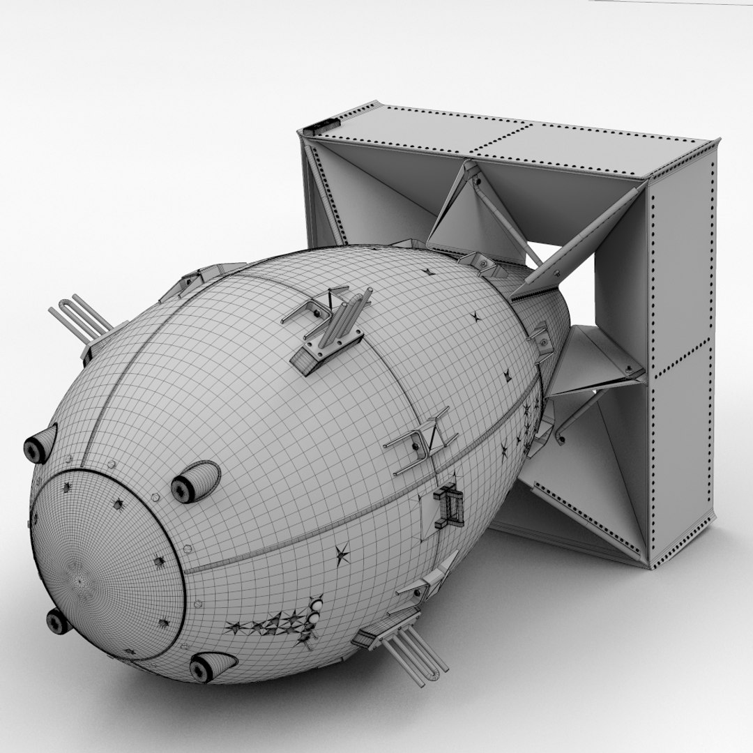 3d World War Nuclear Fat Man