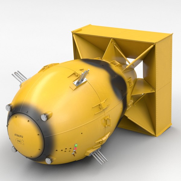 3D Atom-Bomb Models | TurboSquid