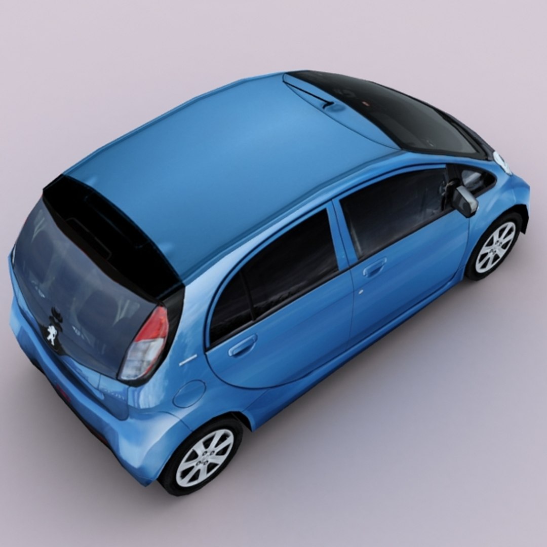 Peugeot Ion 3d Model