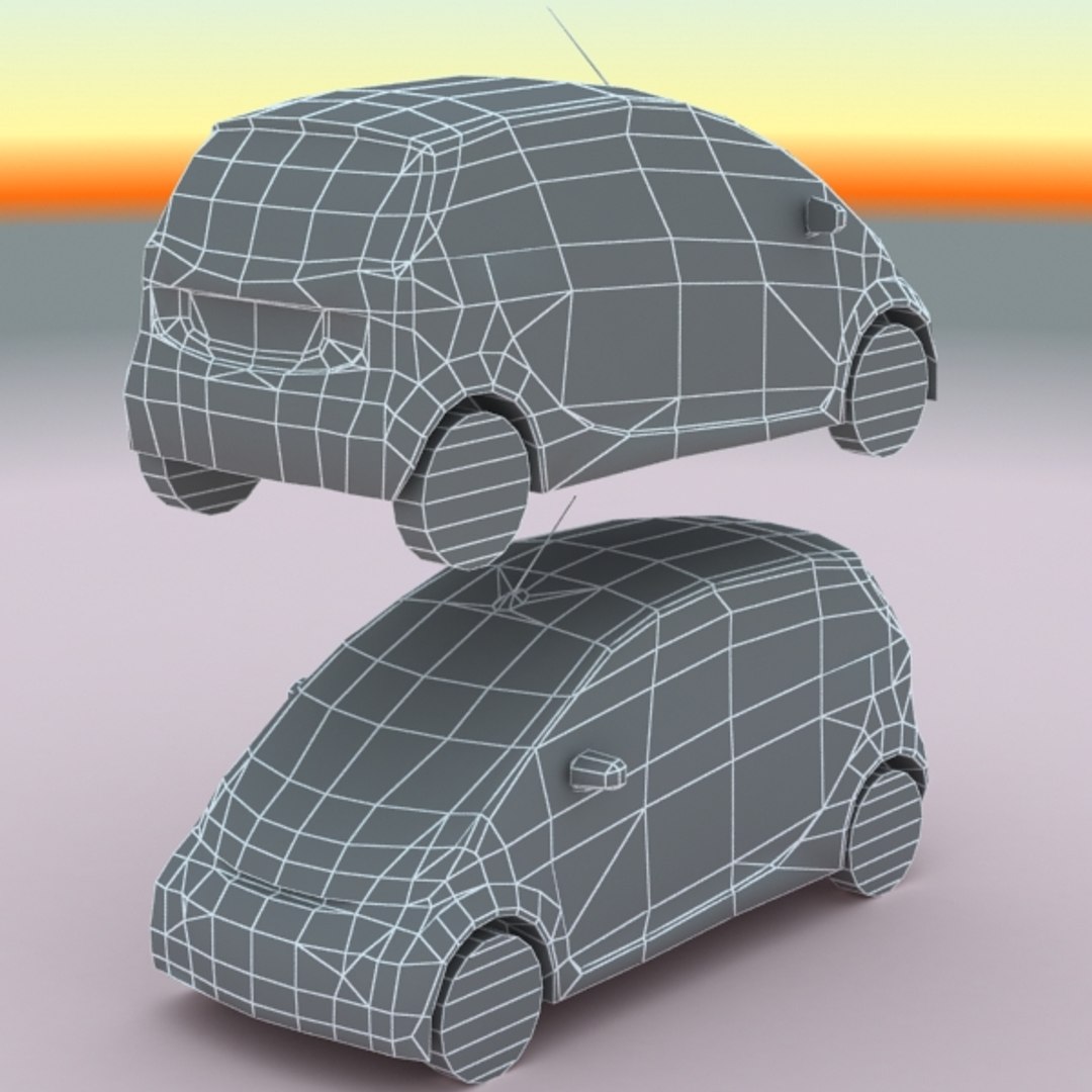 Peugeot Ion 3d Model