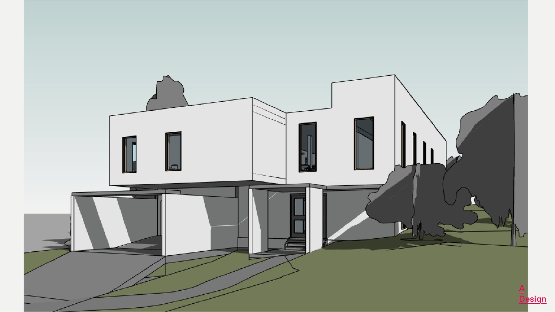 Big House - Revit Model 3D - TurboSquid 2017777