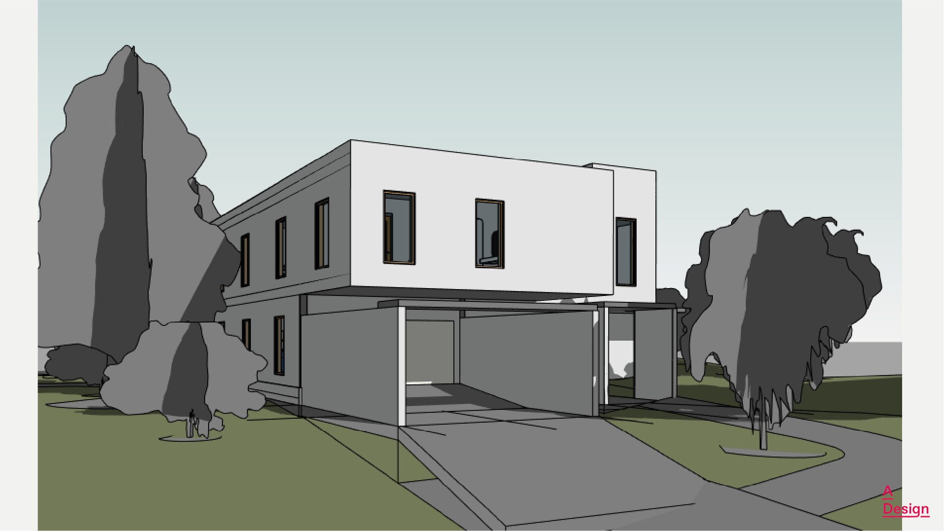 Big House - Revit Model 3D - TurboSquid 2017777