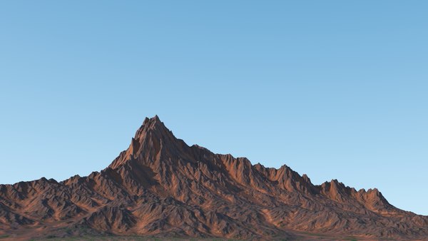 Mountain peak v2 3D model - TurboSquid 1831011