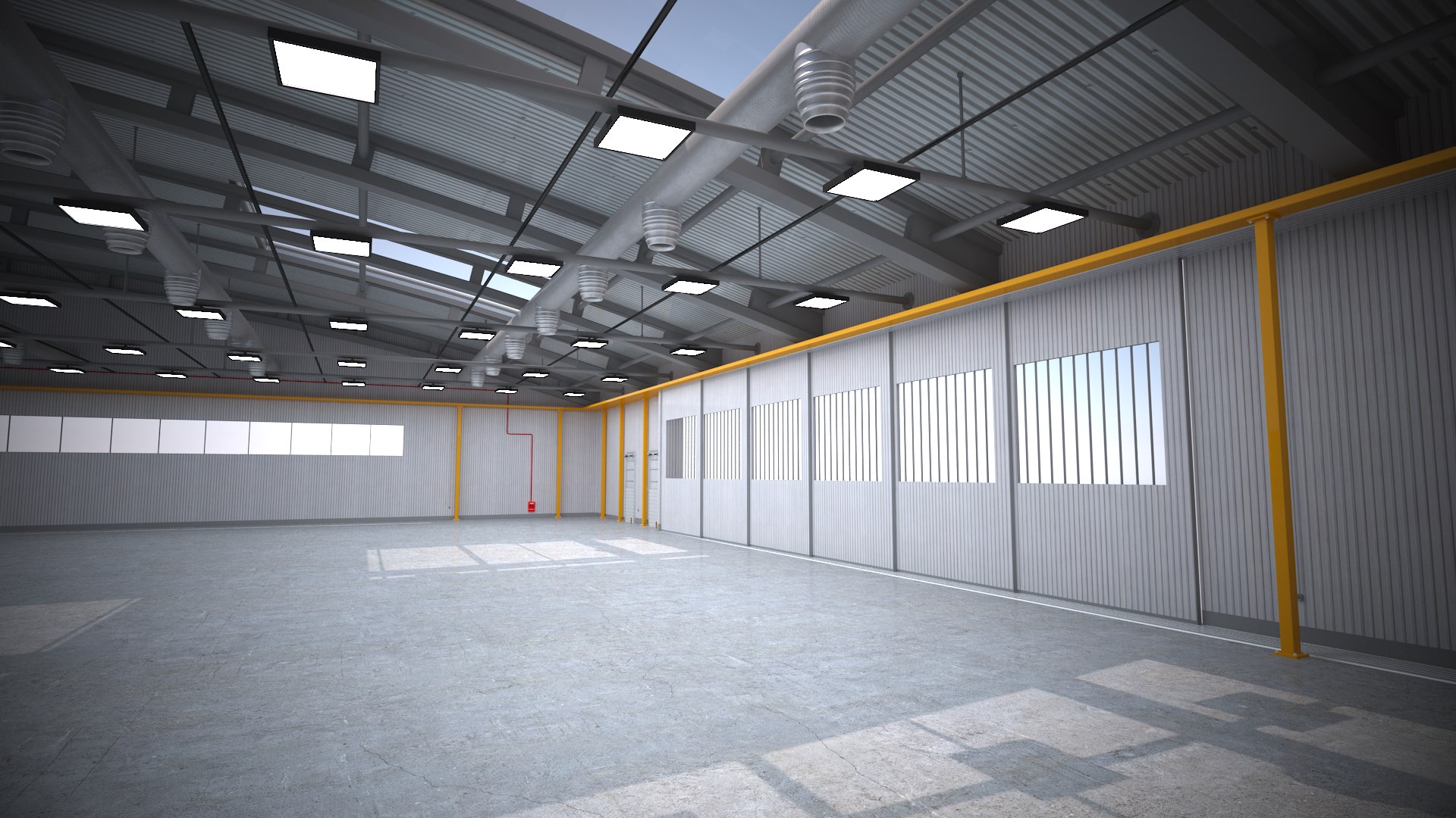 3D Model Plane Hangar - TurboSquid 1506918