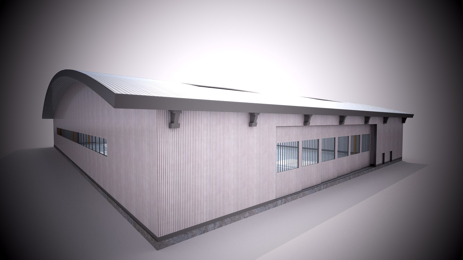3D Model Plane Hangar - TurboSquid 1506918