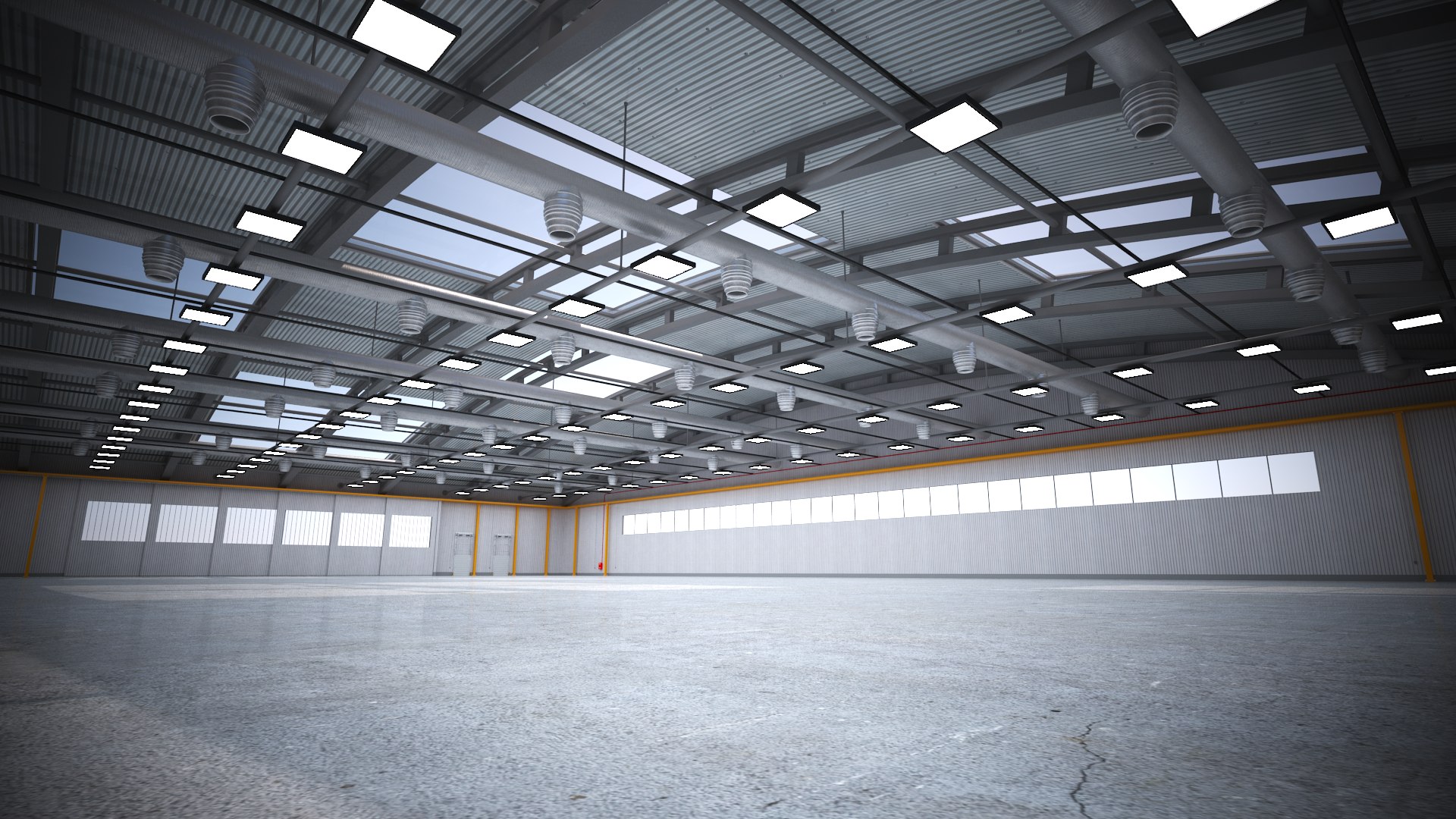 3D Model Plane Hangar - TurboSquid 1506918