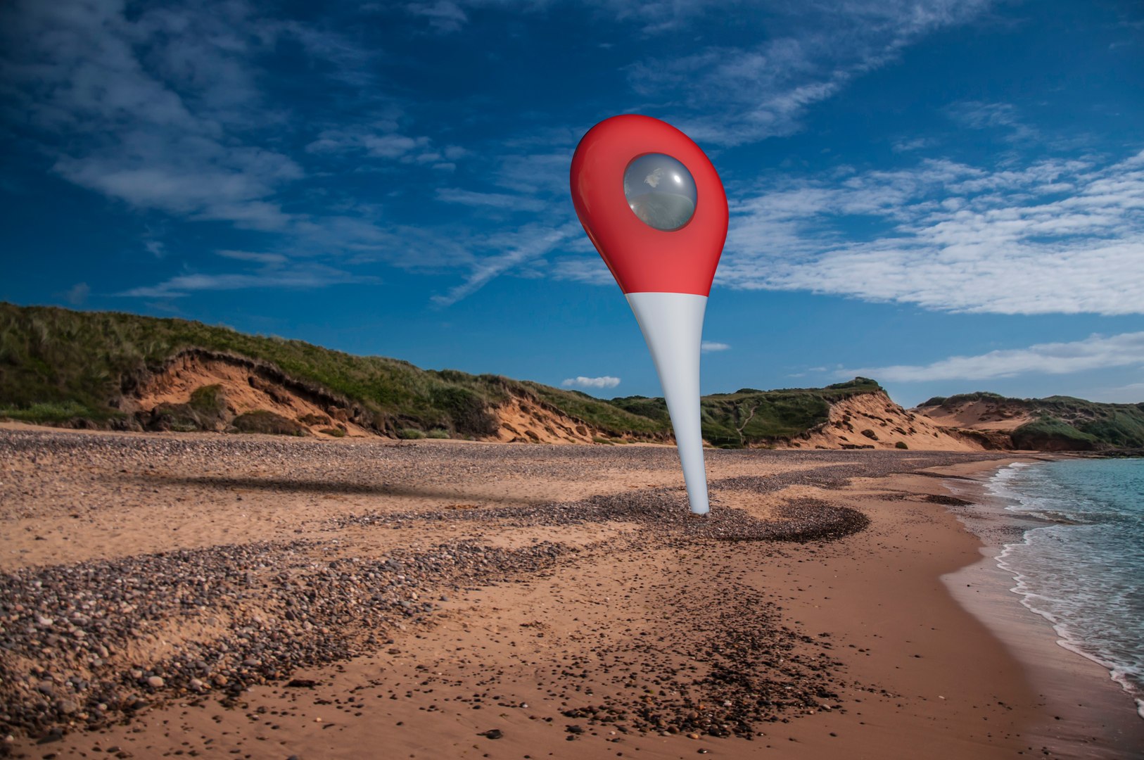 3d Location Pin Model