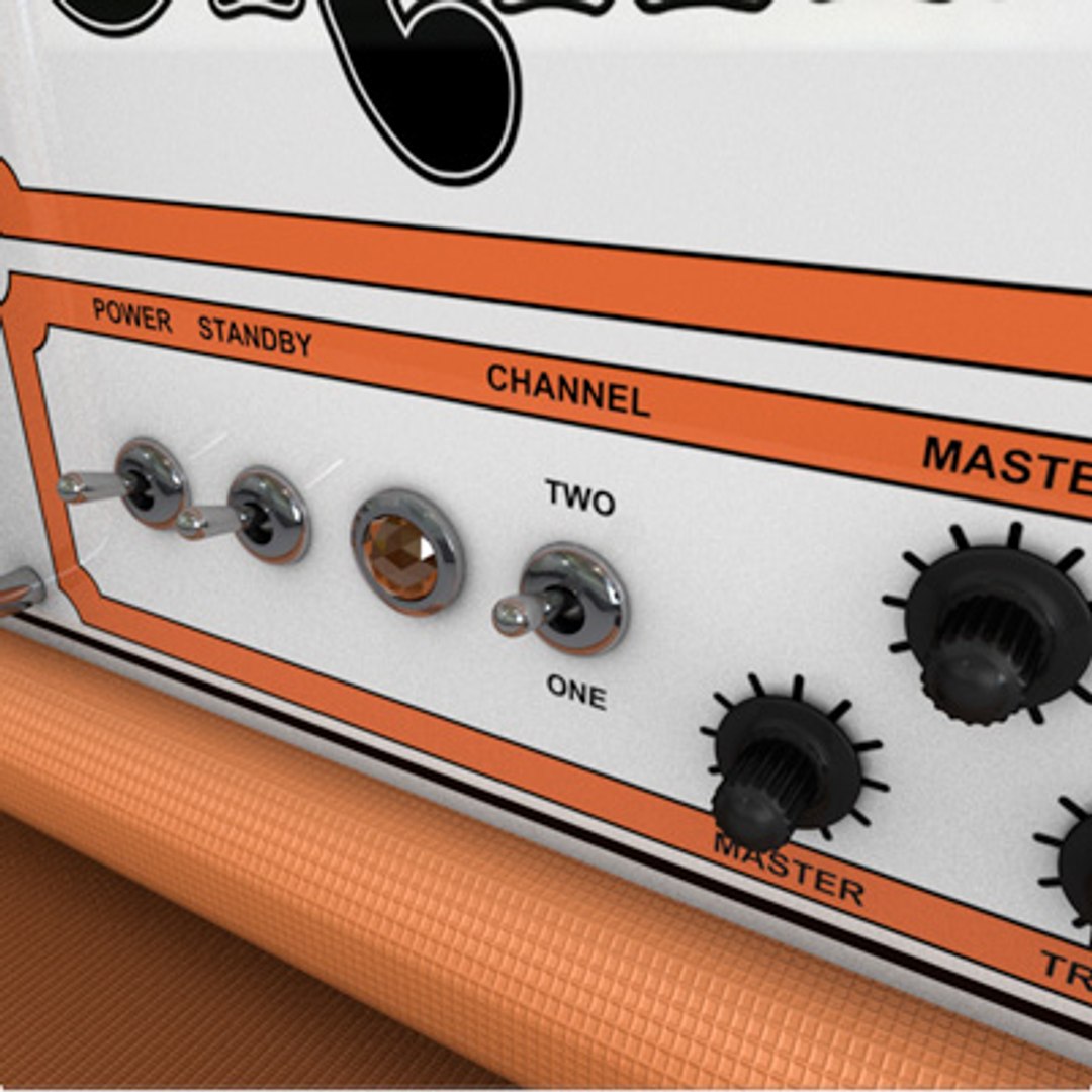 3ds Max Orange Amp