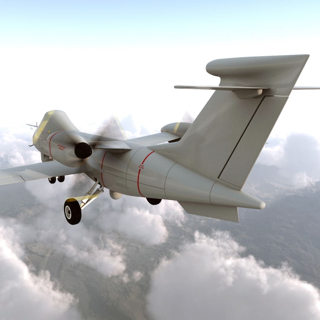 3d 3ds bae systems mantis uav