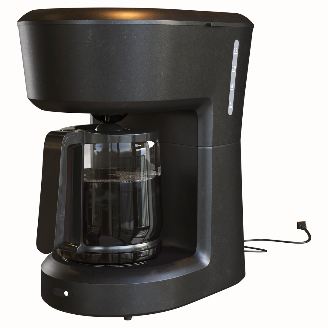Set Of Mr Coffee Machine Model - TurboSquid 1987219