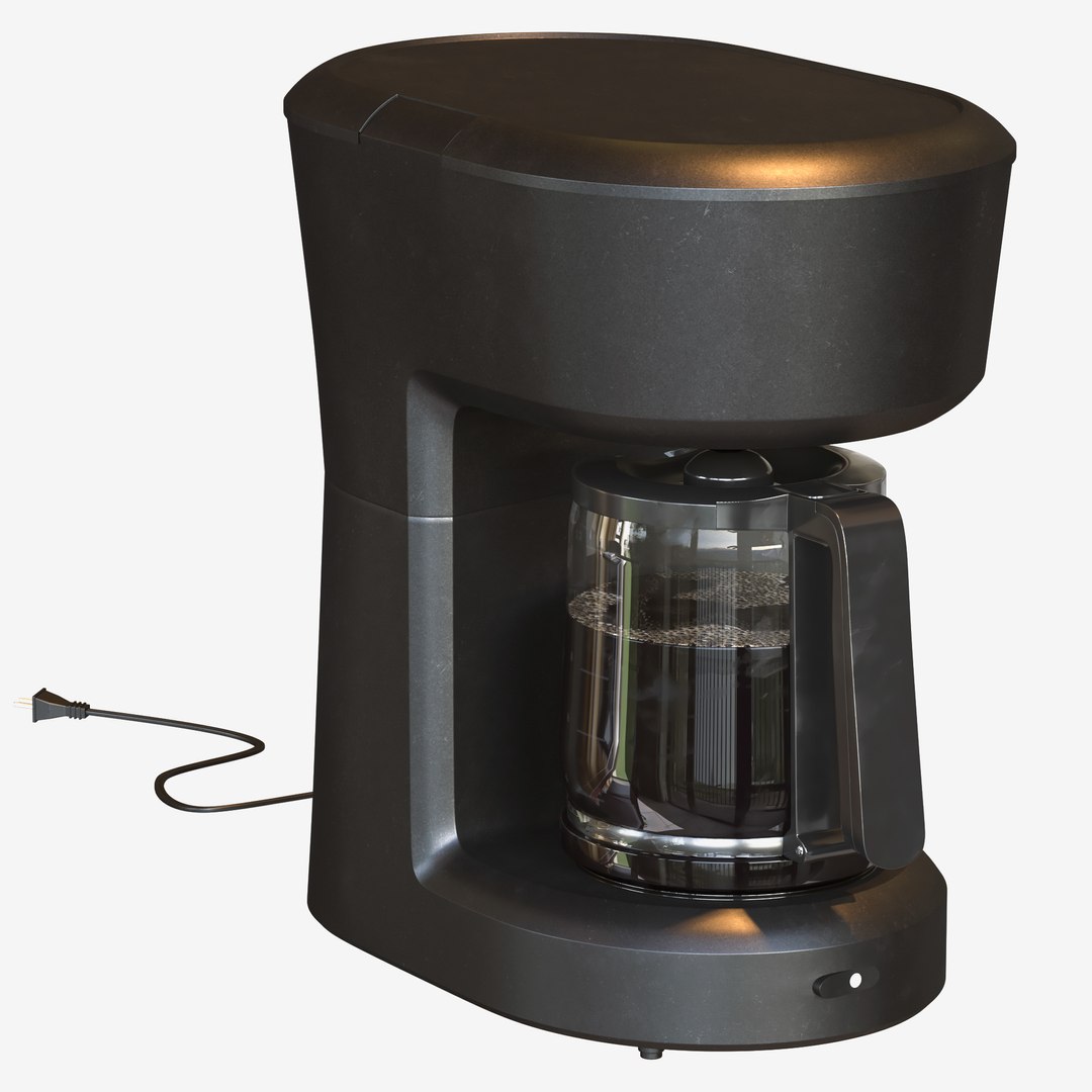 Set Of Mr Coffee Machine Model - TurboSquid 1987219