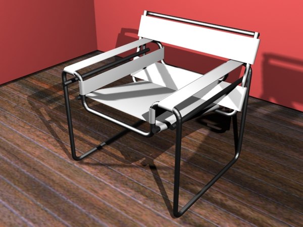 3d model of wassili chair