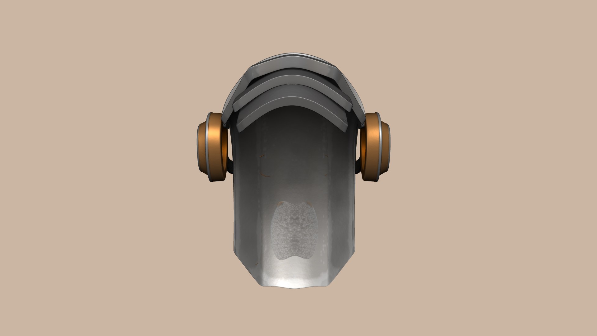 3D Steampunk Iron Mask - Model - TurboSquid 1690876