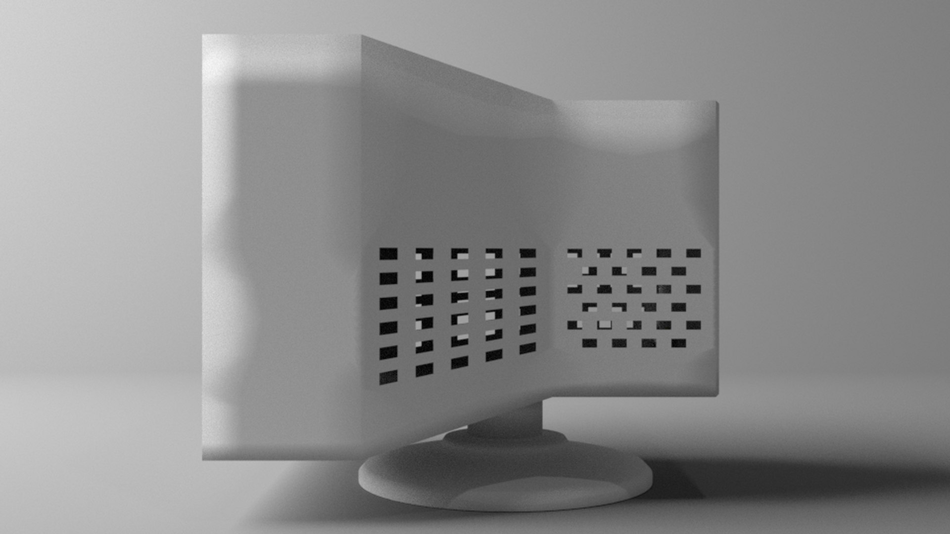 3D Crt Monitor 18 Inch Model - TurboSquid 1586083