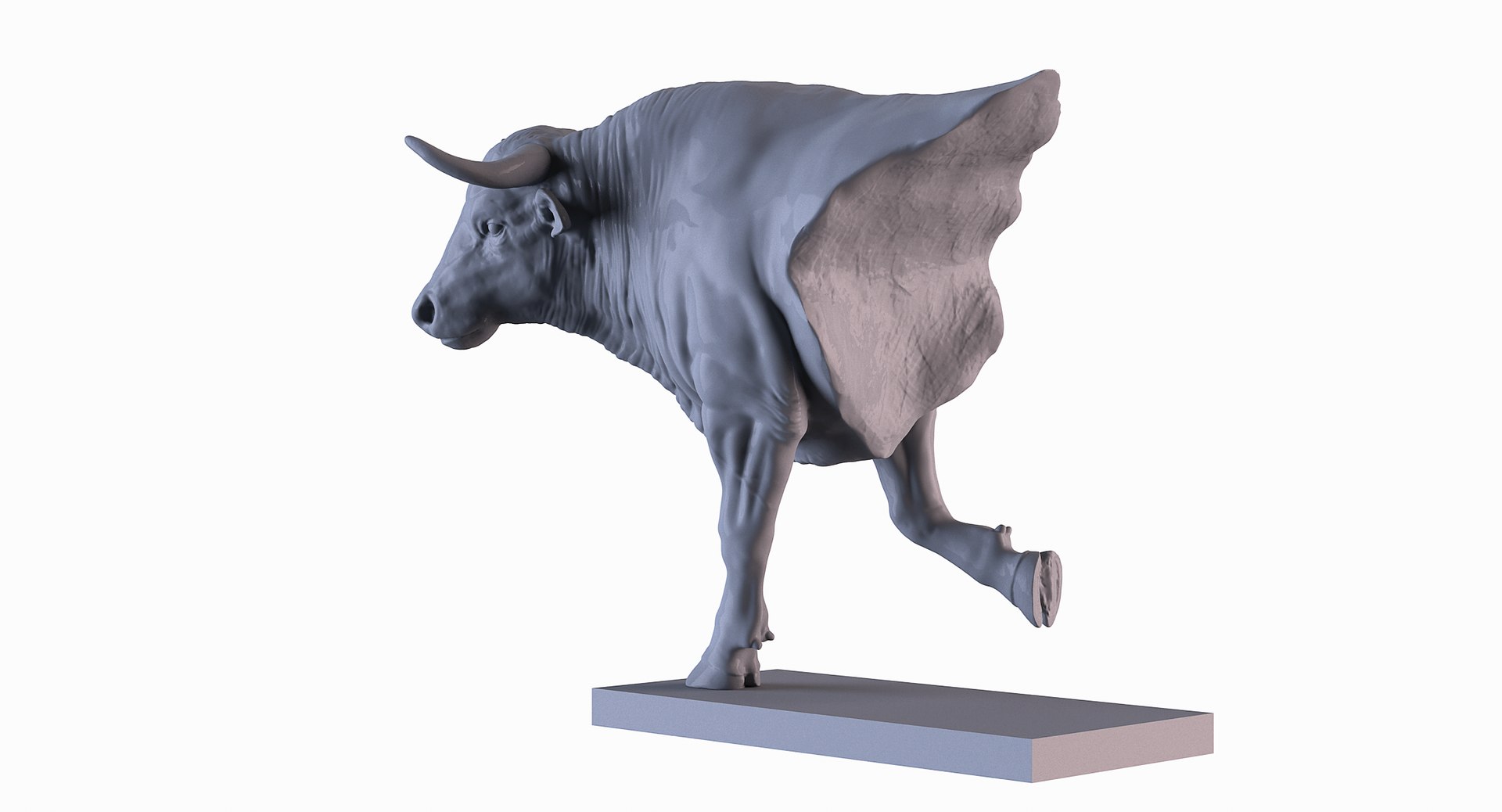 Bull Torso Model - TurboSquid 1755512