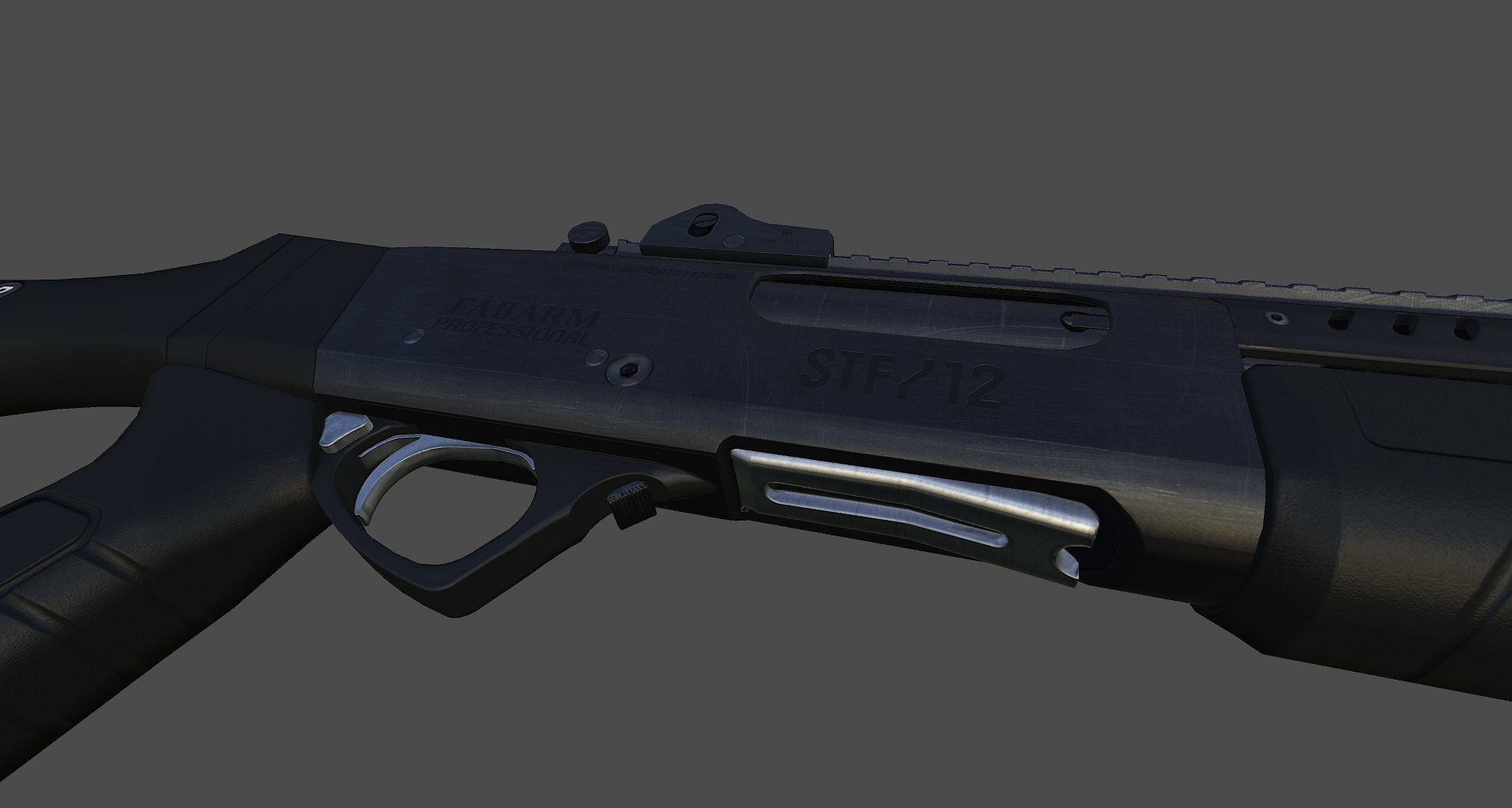 3d shotgun fabarm stf12 compact model