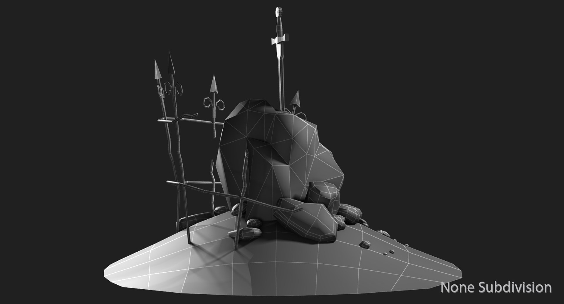 Excalibur Model - TurboSquid 1224209