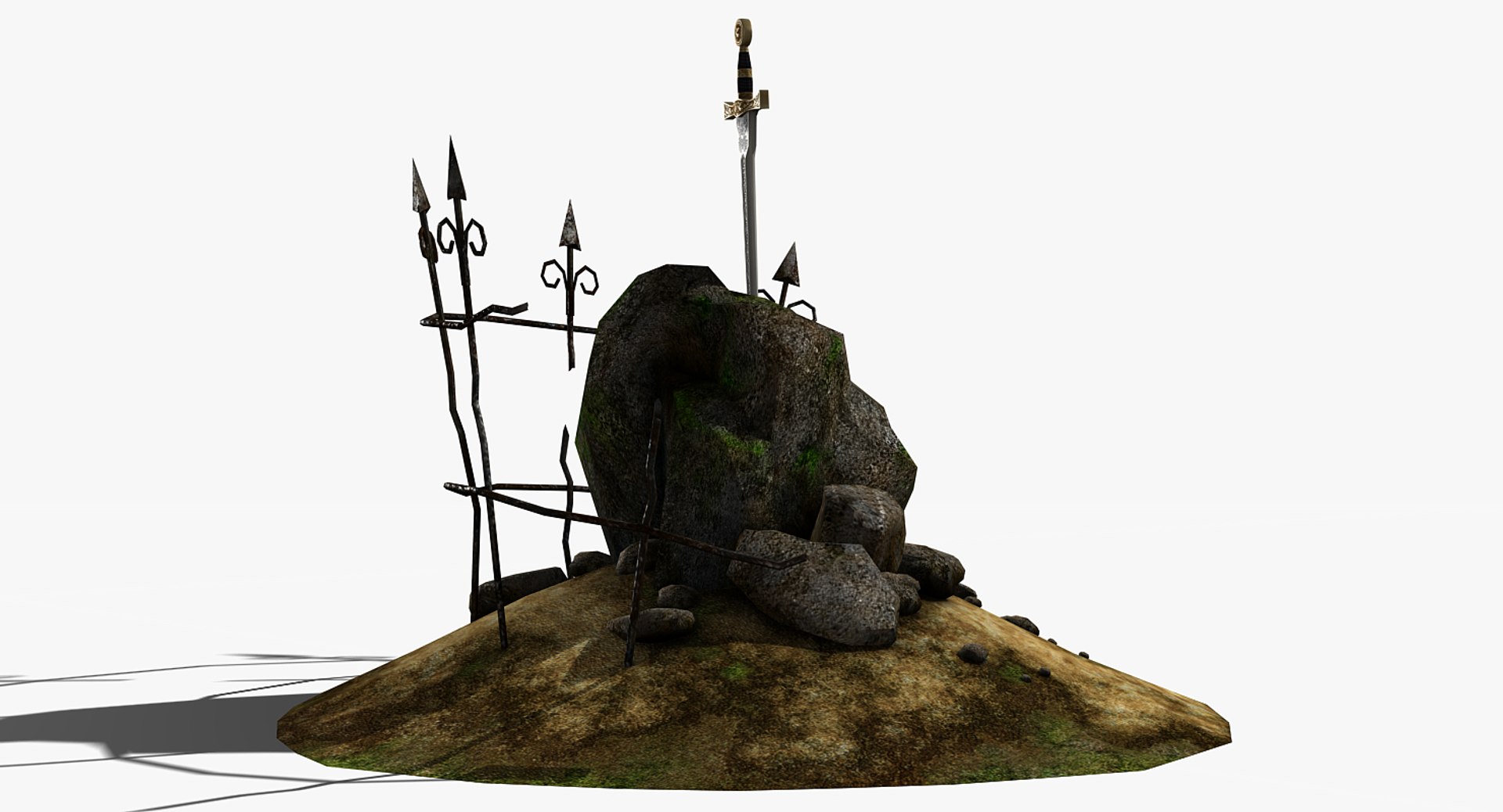 Excalibur Model - TurboSquid 1224209