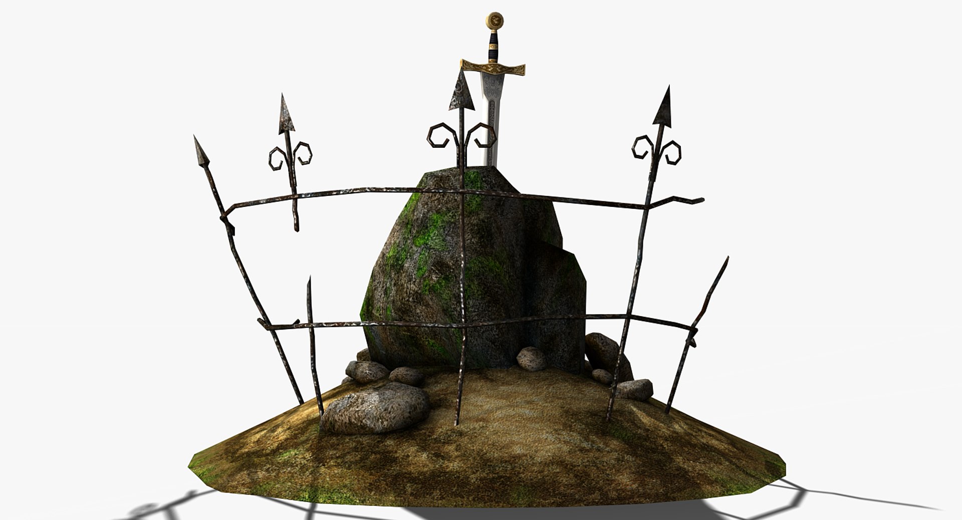 Excalibur Model - TurboSquid 1224209