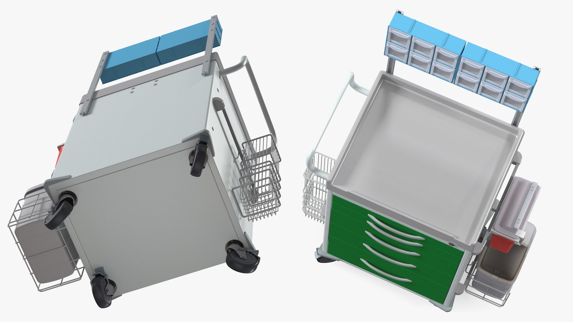 General purpose medical cart 3D model - TurboSquid 1635697