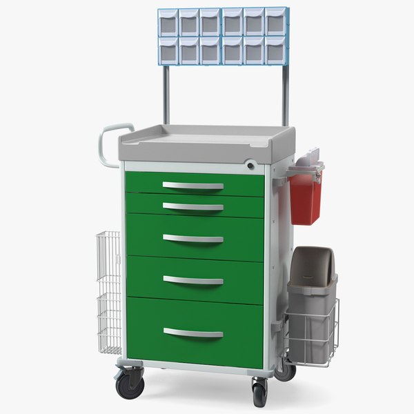 General purpose medical cart 3D model - TurboSquid 1635697