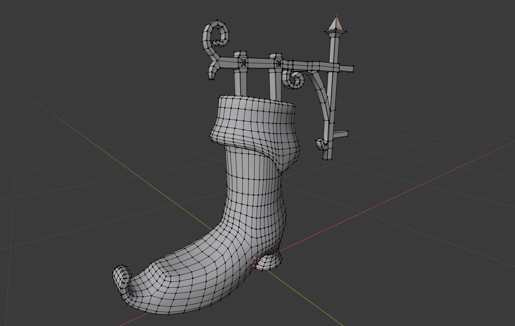 Medieval shoemaker sign 3D model - TurboSquid 1509686