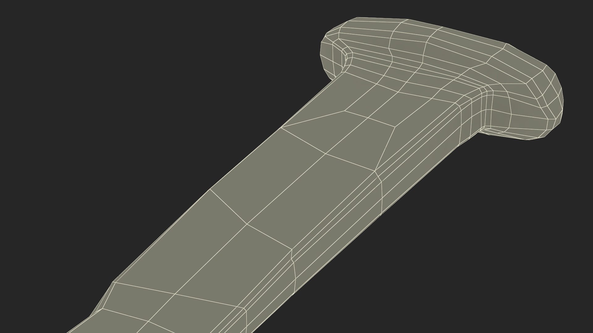Blacksmith Hand Forged Iron Nail 3D - TurboSquid 2212708