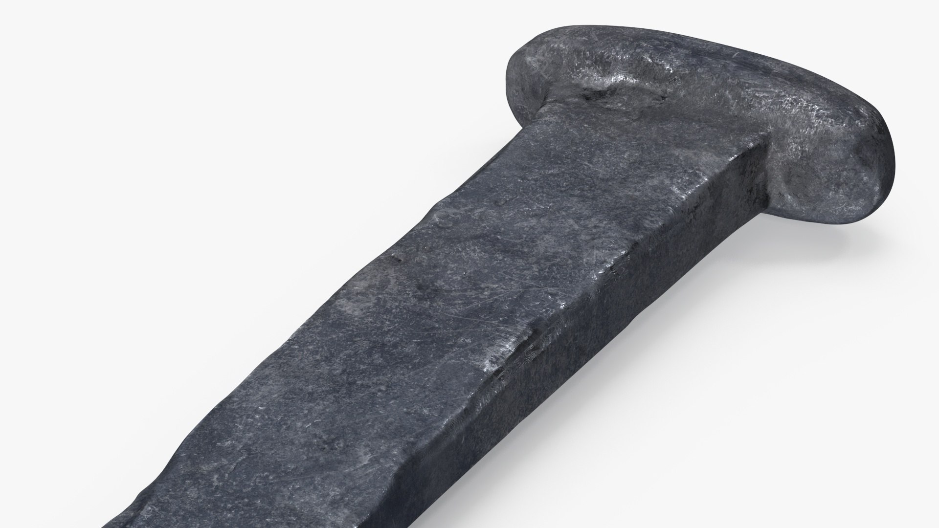 Blacksmith Hand Forged Iron Nail 3D - TurboSquid 2212708