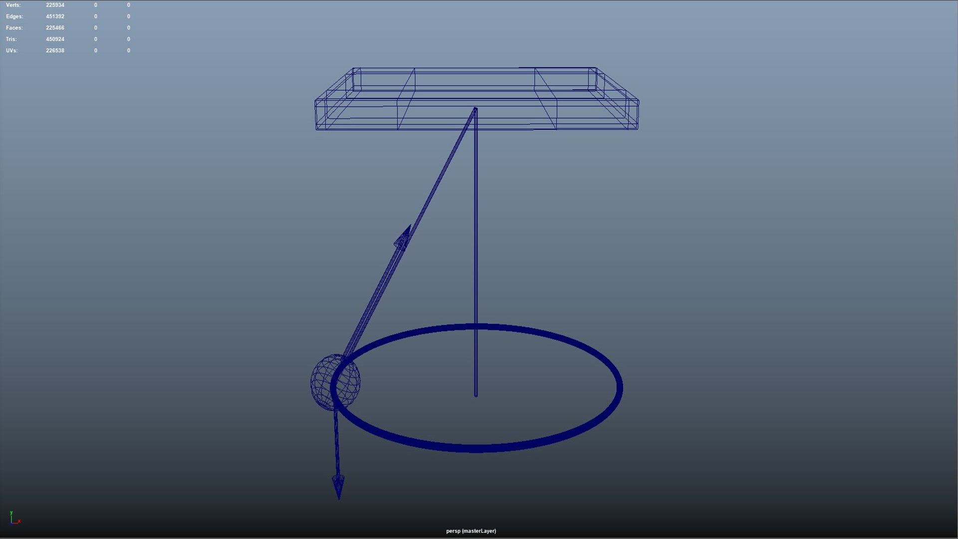 3D Conical Pendulum - TurboSquid 2184974