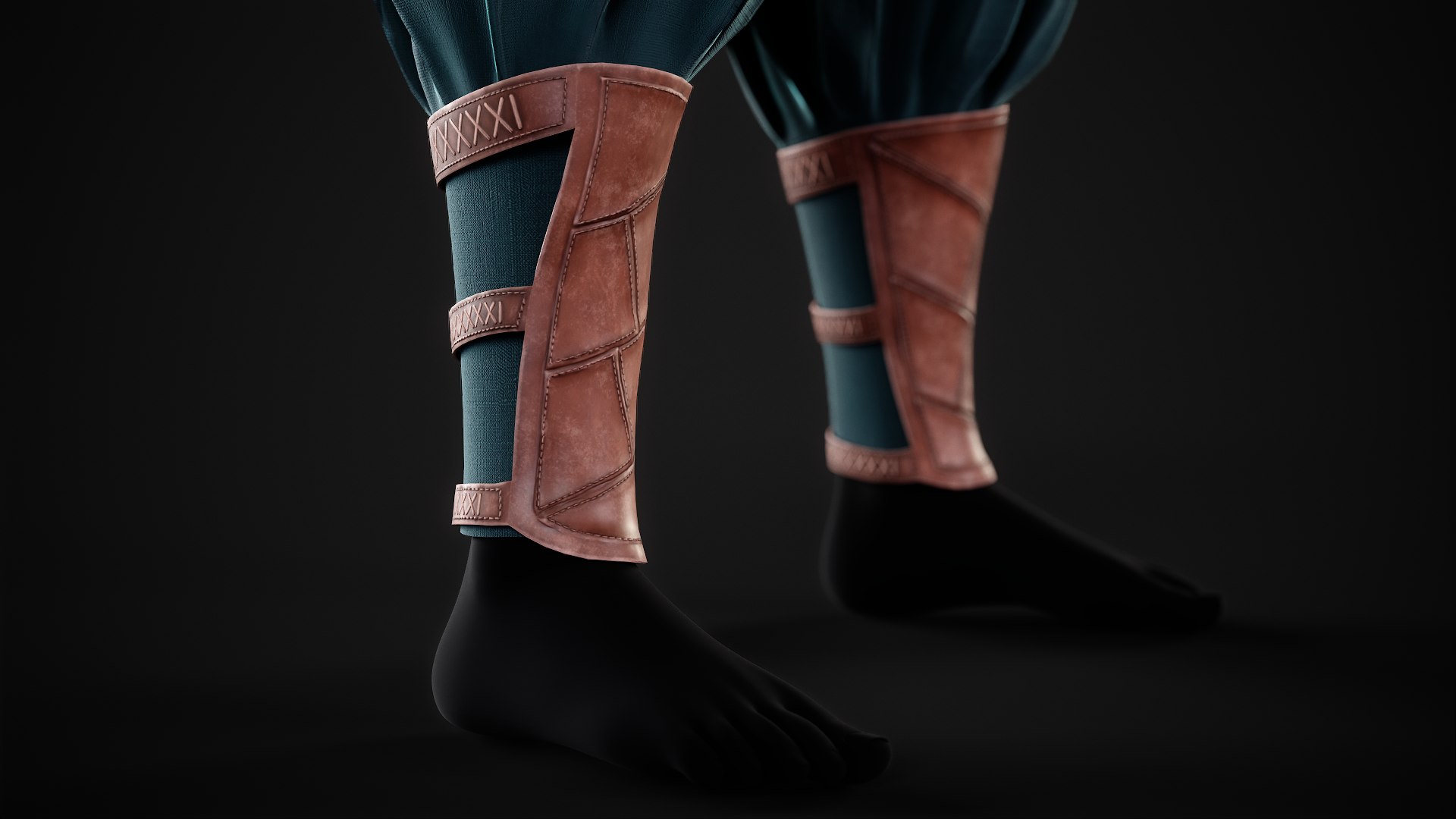 Low Poly Samurai Woman Outfit 3D Model - TurboSquid 2043637