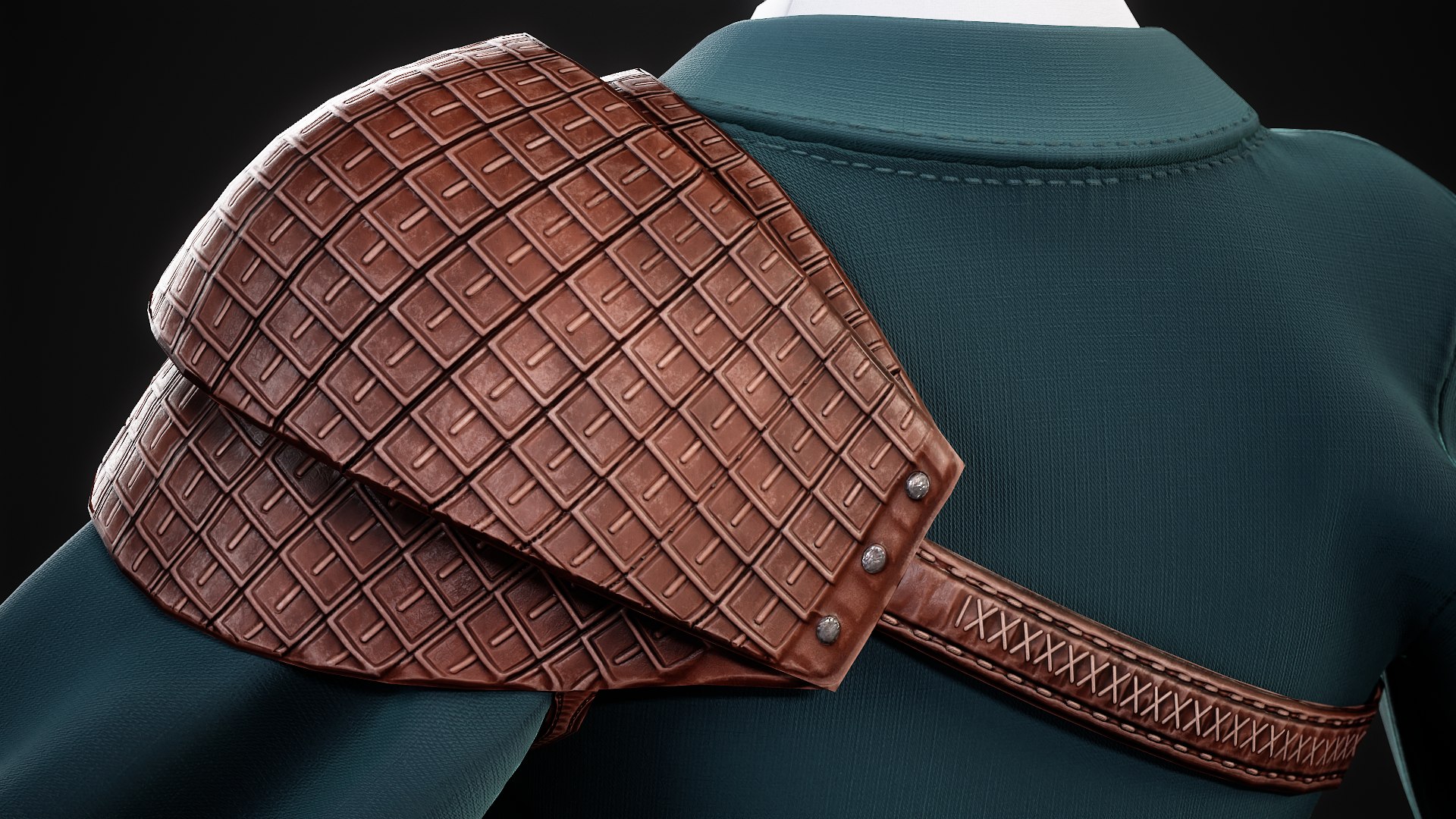 Low Poly Samurai Woman Outfit 3D Model - TurboSquid 2043637