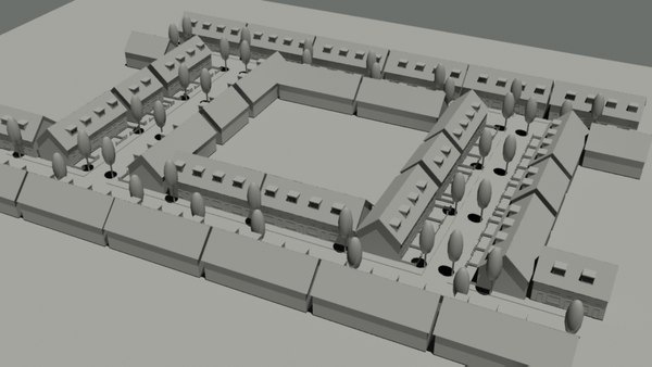 neighborhood 3d model