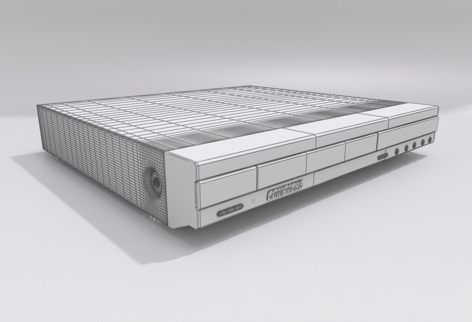 Dvd Player - Compacks 3d Model
