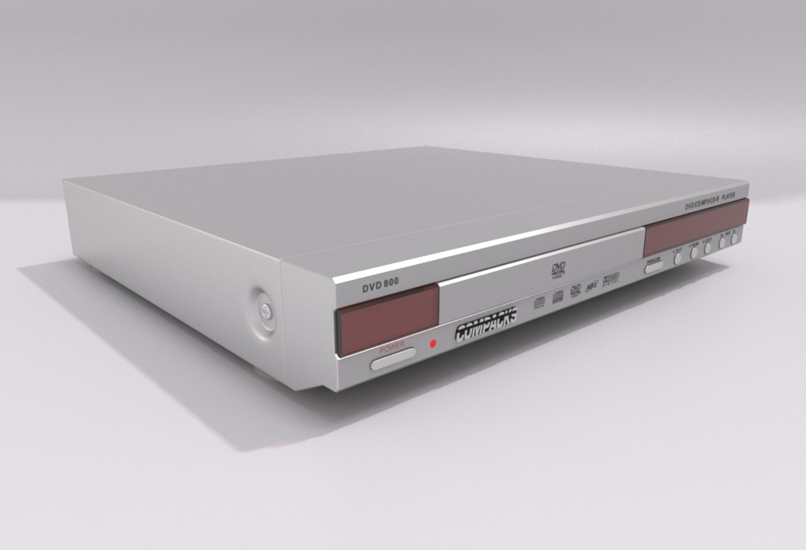 Dvd Player - Compacks 3d Model