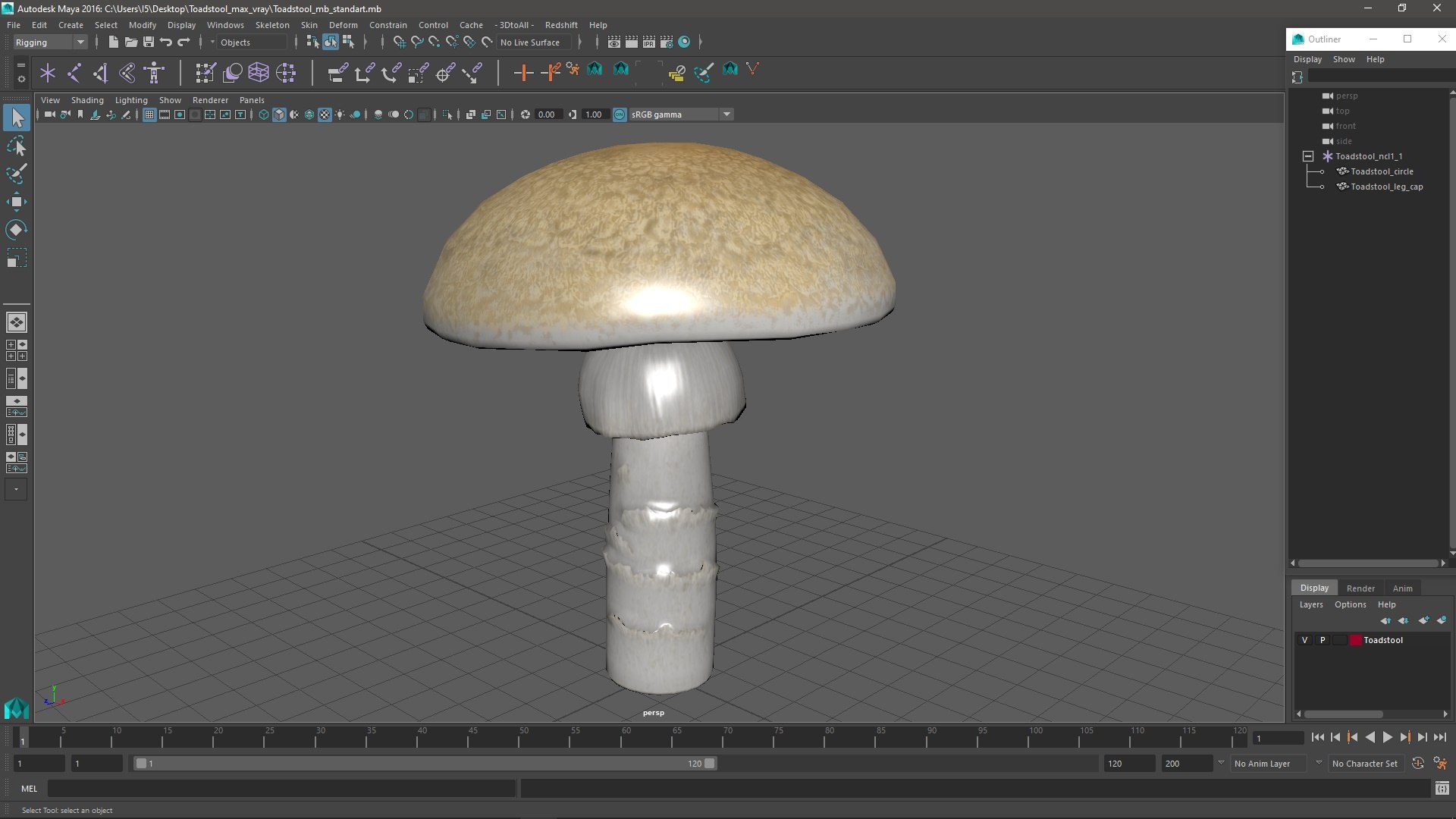 Toadstool 3D Model - TurboSquid 2216636