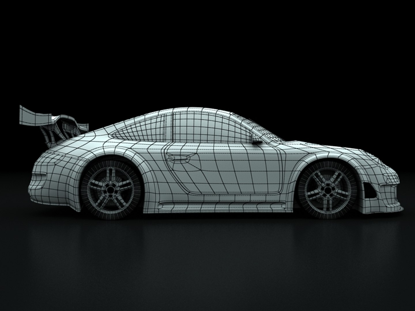 3d Porshe 911 Model
