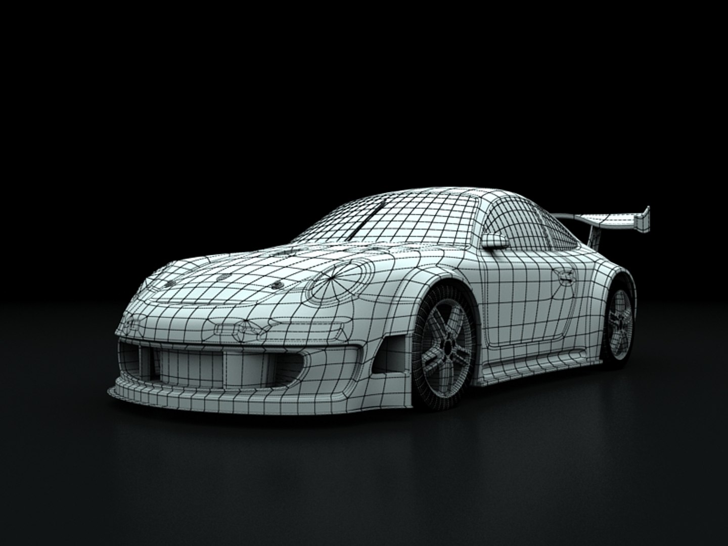 3d Porshe 911 Model