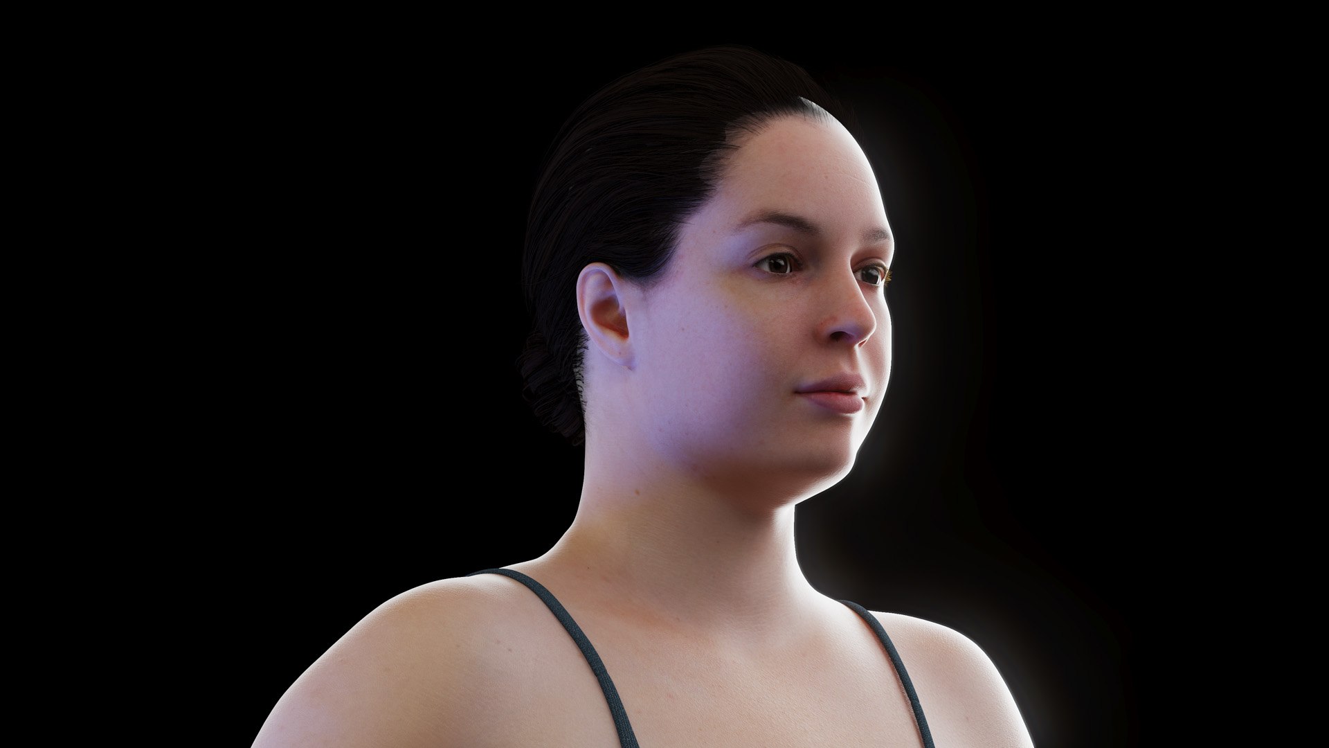 3D Human Anatomy Obese Female Body - TurboSquid 2021809