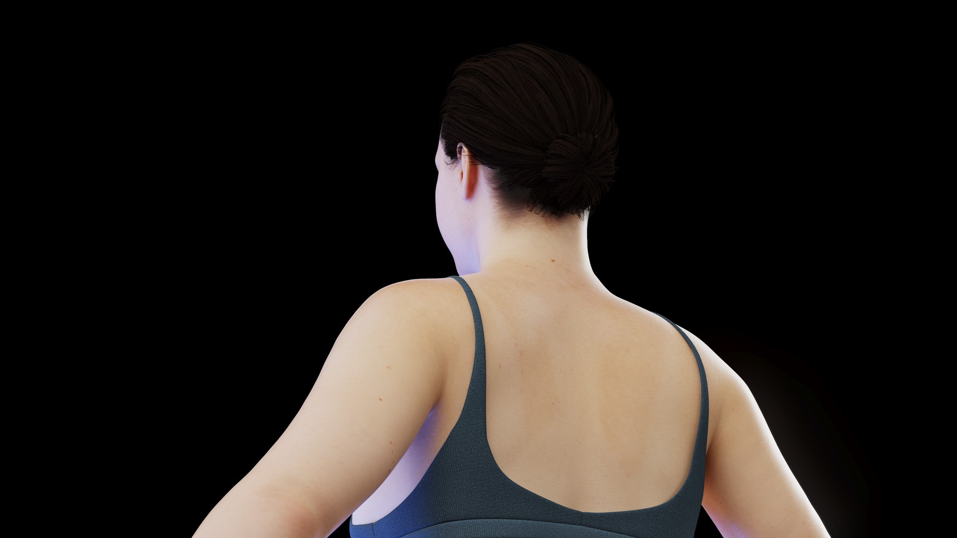 3D Human Anatomy Obese Female Body - TurboSquid 2021809