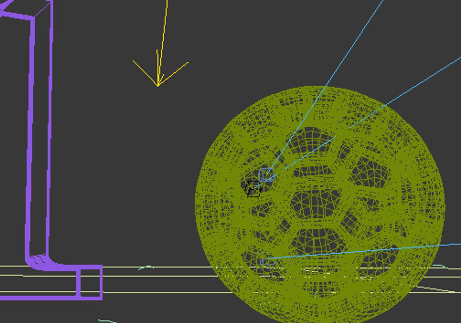 Realistic Grass Football Editable 3d Max