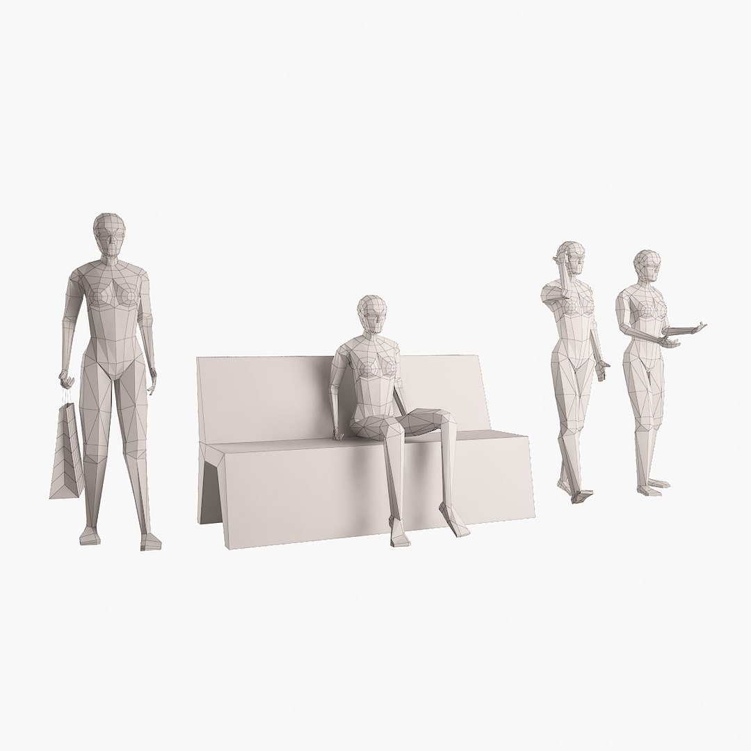 Woman Figure 3d Model