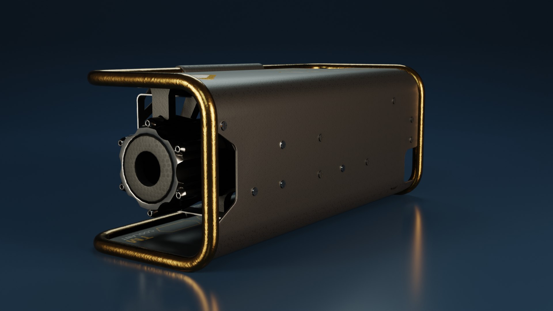 3D Sci-Fi Power Generator - Box1 - TurboSquid 2163285