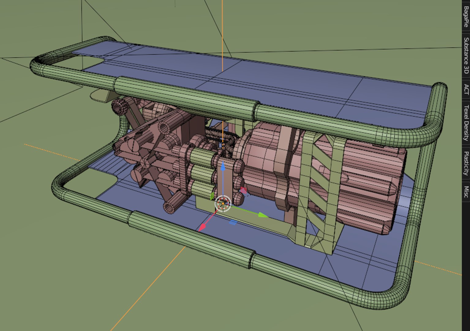 3D Sci-Fi Power Generator - Box1 - TurboSquid 2163285