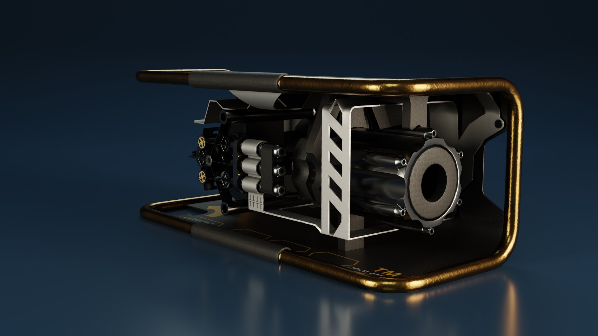 3D Sci-Fi Power Generator - Box1 - TurboSquid 2163285