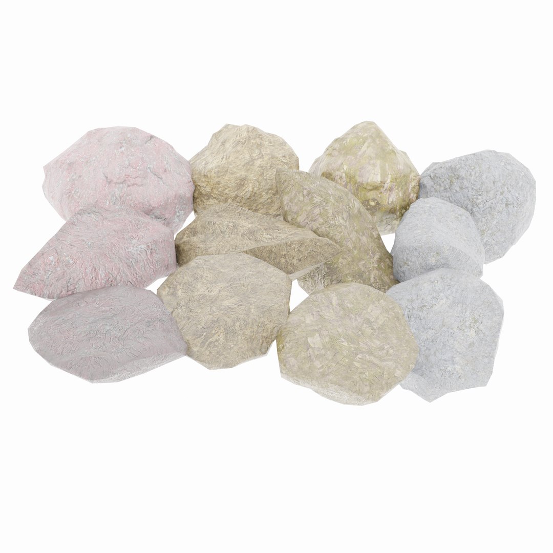 Stone realistic 3D model - TurboSquid 1827625