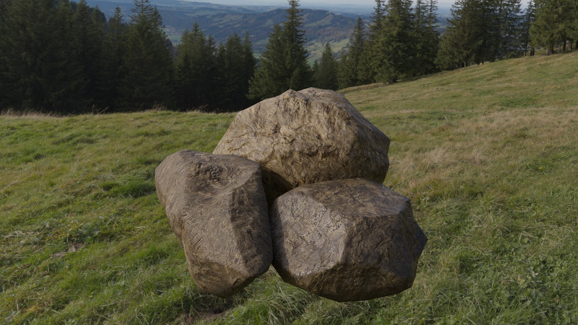 Stone realistic 3D model - TurboSquid 1827625