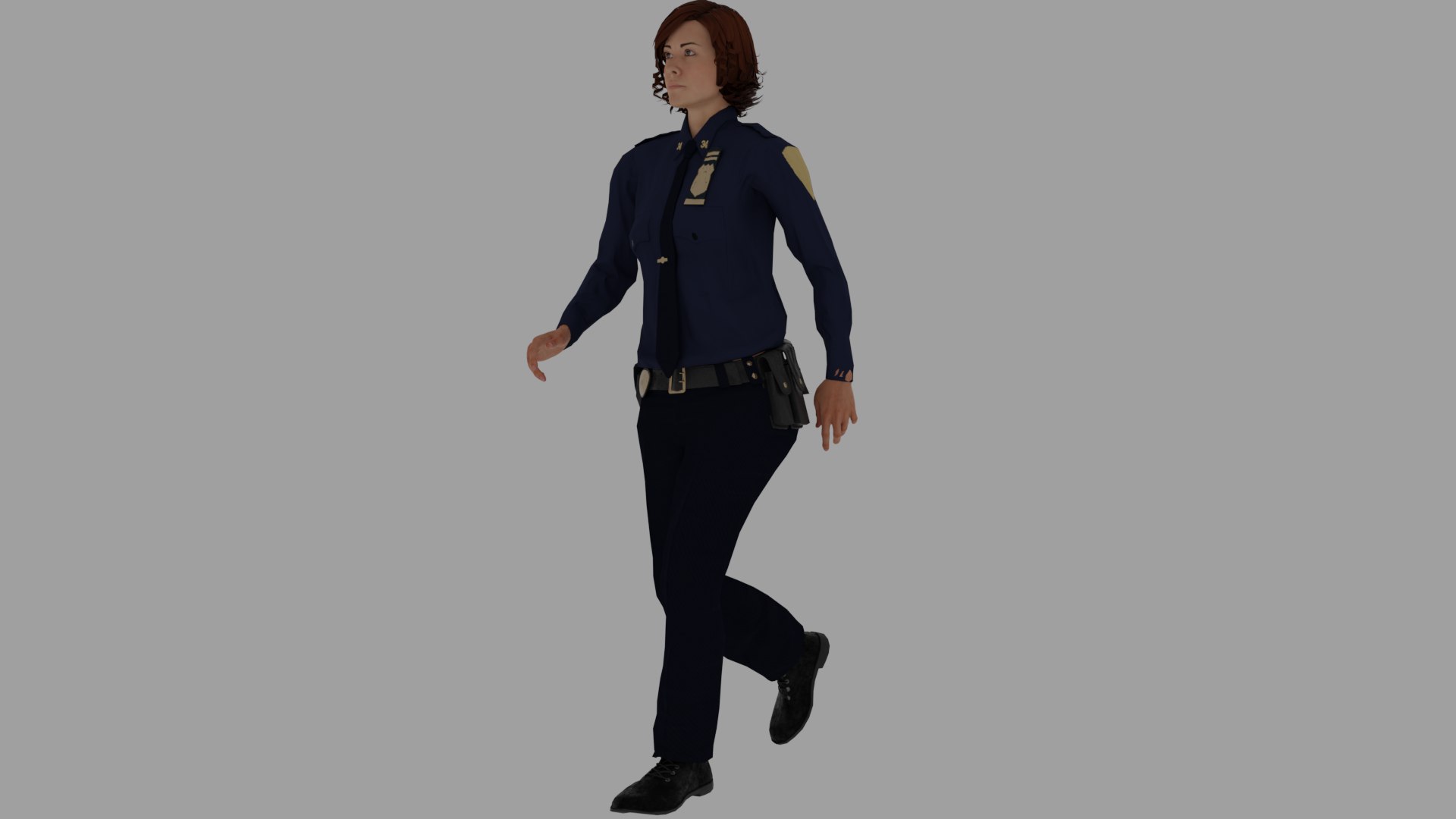 Police Rigged 3D Model - TurboSquid 1670045