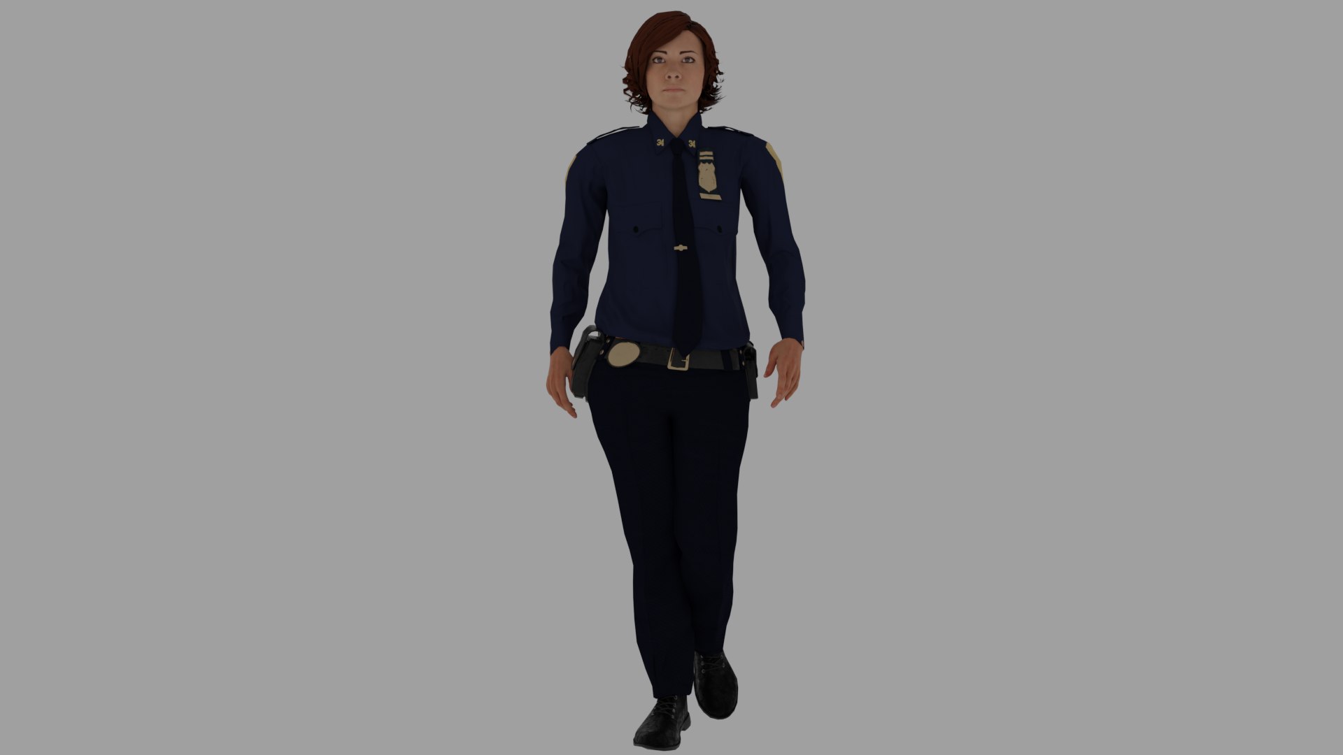 Police Rigged 3D Model - TurboSquid 1670045